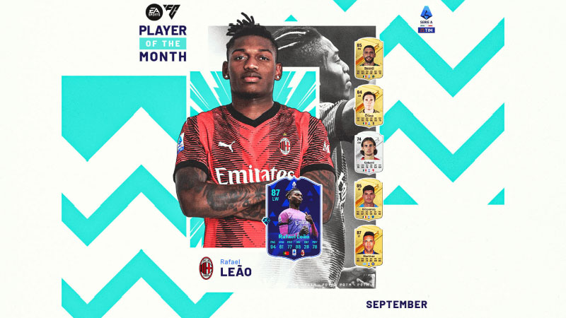 Rafa Leao è l'EA SPORTS FC Player Of The Month di settembre ...
